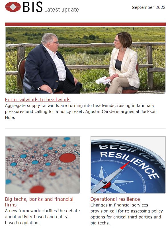 BIS monthly newsletter